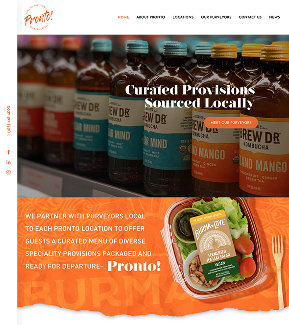 Pronto launches Purveyor-Focused Online Presence and Social Media ...